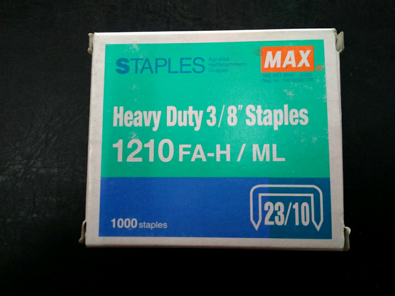 ISI STAPLES 23/10 MAX 1210 FA-H / ML