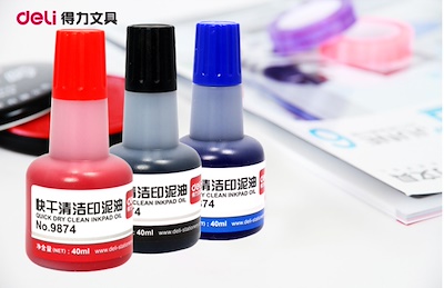 Stamp Pad Ink DELI E9874