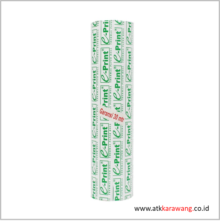 Kertas Fax e-Print Full Hijau 210 x 30mm Panjang 30m