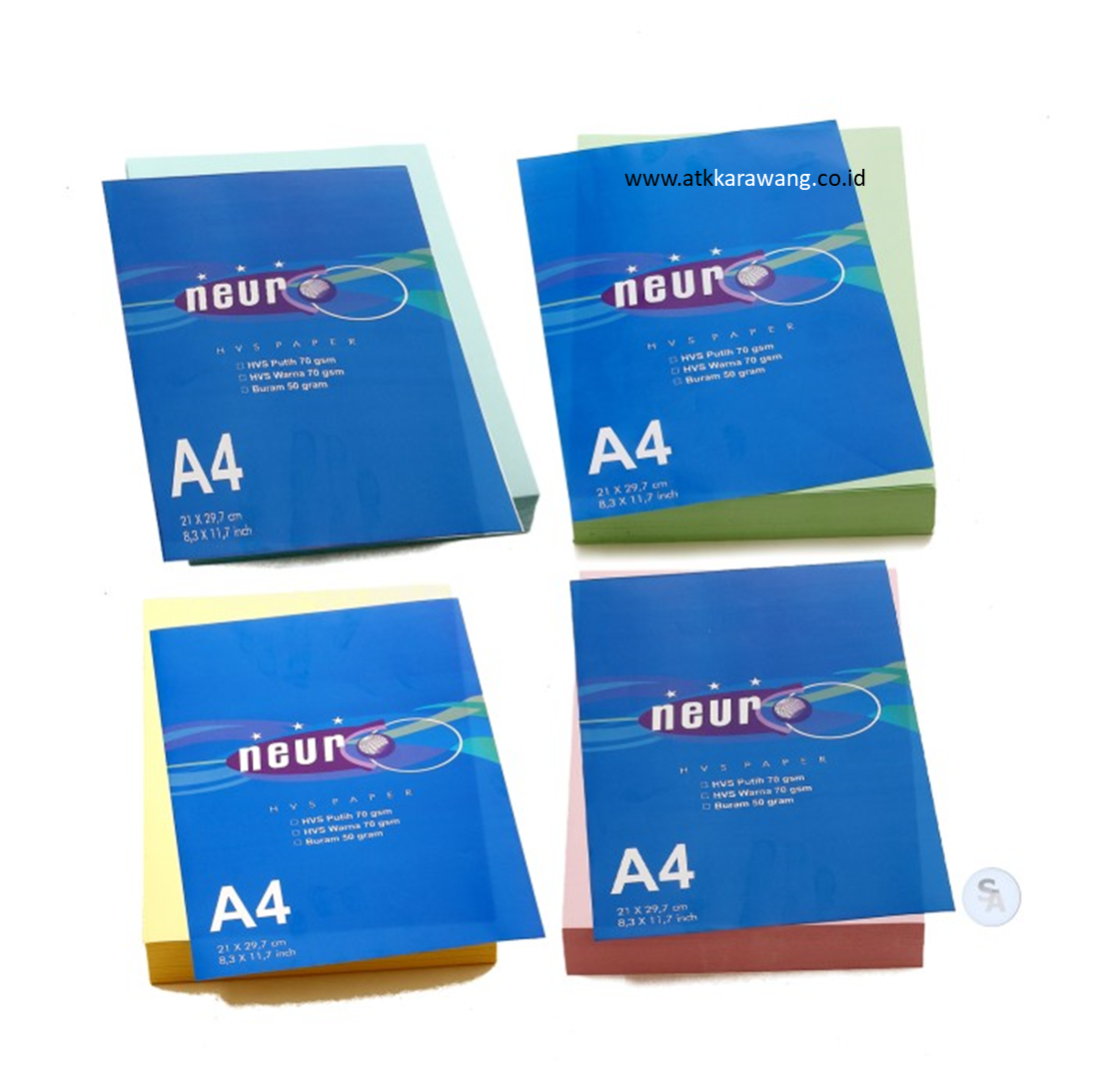 Kertas Warna A4 70gsm [rim]